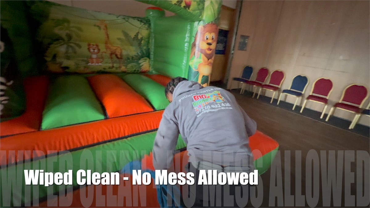 See Our Hygiene Standard - Bouncy Castle Hire - 07510851430